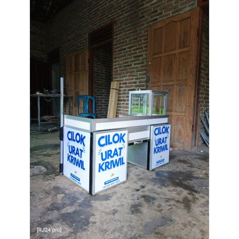 Jual gerobak rombong motor cilok,sempol,cilor,pentol serbaguna murah ...