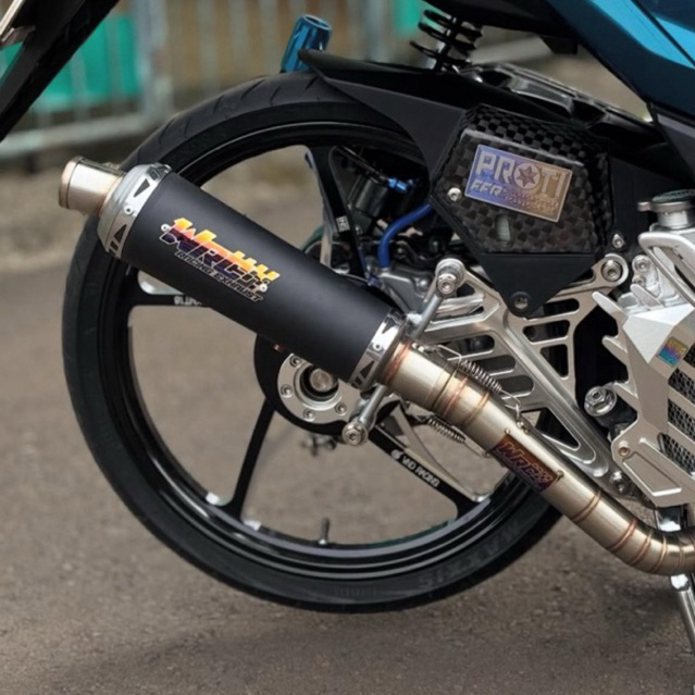 Jual KNALPOT WRC VARKY V2 STAINLES (ALL MOTOR) | Shopee Indonesia