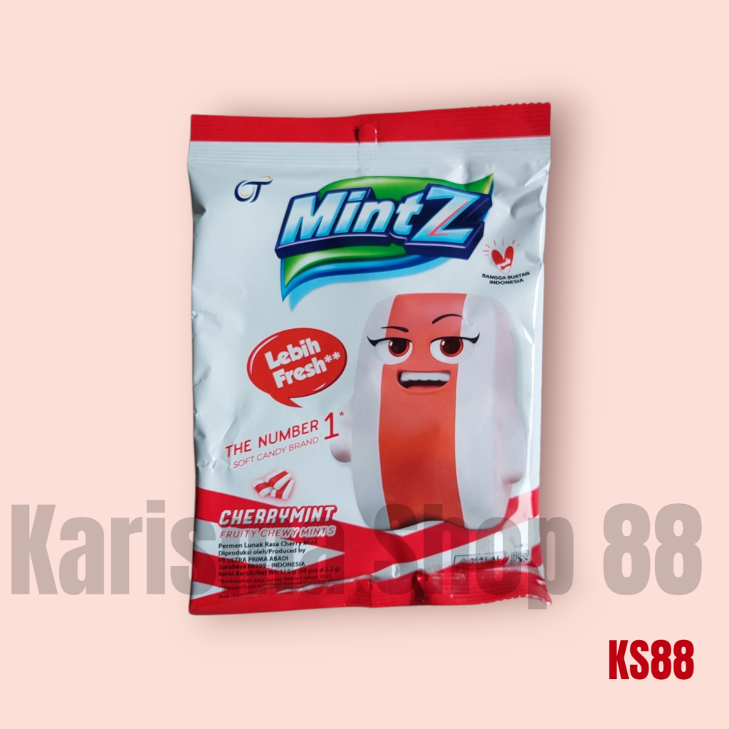 Jual Permen MintZ CHERRYMINT 125g merah | Shopee Indonesia