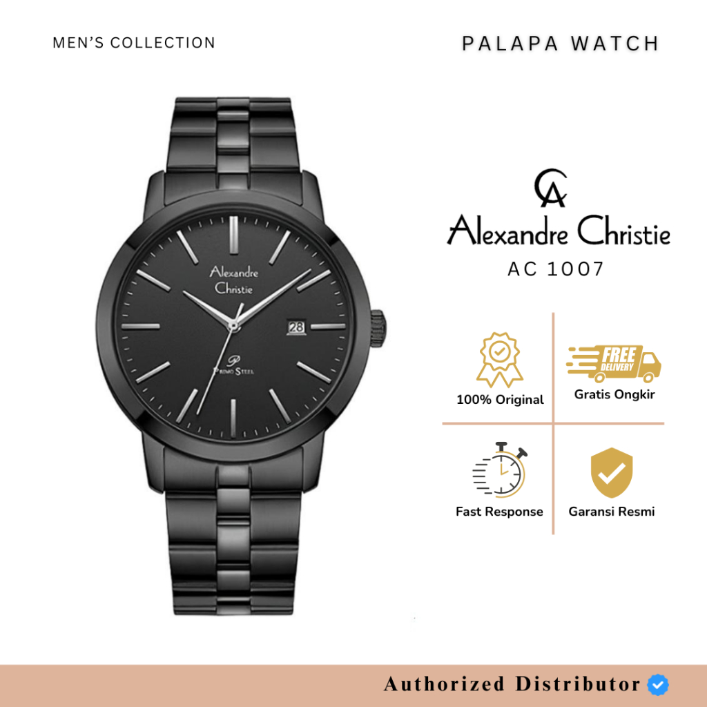 Jual Jam Tangan Pria Alexandre Christie AC 1007 / ac1007 / 1007 Primo ...