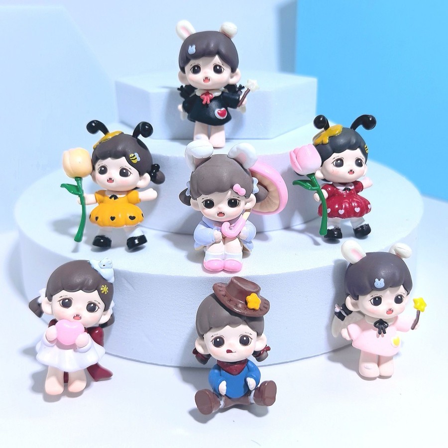 Jual Miniatur Baby Cry Blind Bag Miniatur Lucu Resin Crybaby Clay Resin ...