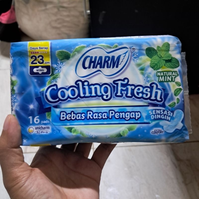 Jual charm cooling fresh 16pads 23cm | Shopee Indonesia