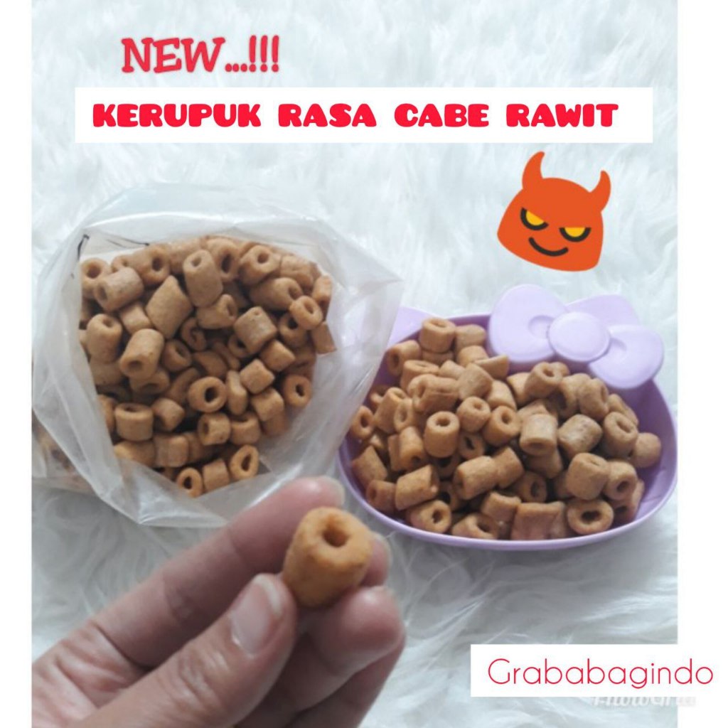 Jual CEMILAN ORONG2 KHAS MEDAN RASA CABE RAWIT 500gr / SNACK RINGAN ...