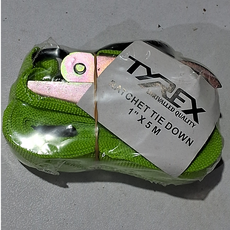 Jual TYREX Ratchet Tie Down Cargo Lashing Belt 1" x 5M Pengikat Barang ...
