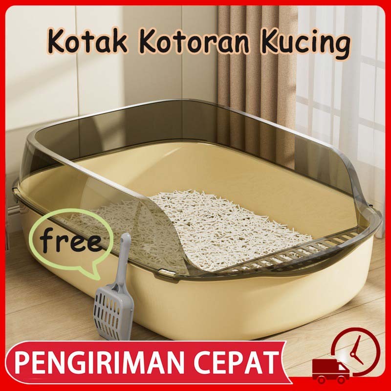 Jual 【spot】Kotak Kotoran Kucing Baskom Pasir Kucing Bak Pasir Kucing ...