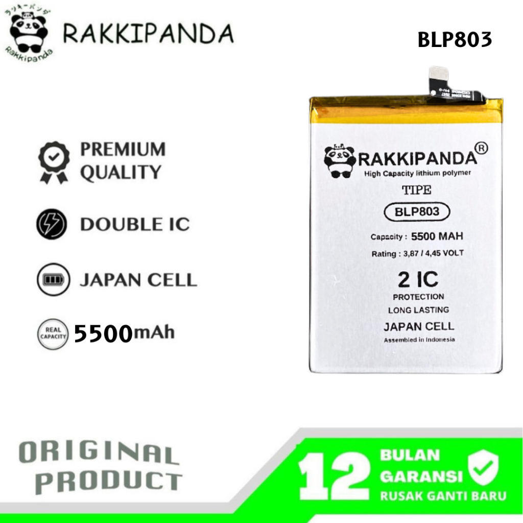 Jual RakkiPanda - BLP803 Realme 7I / Realme 8 5G / V3 / C17 Batre ...