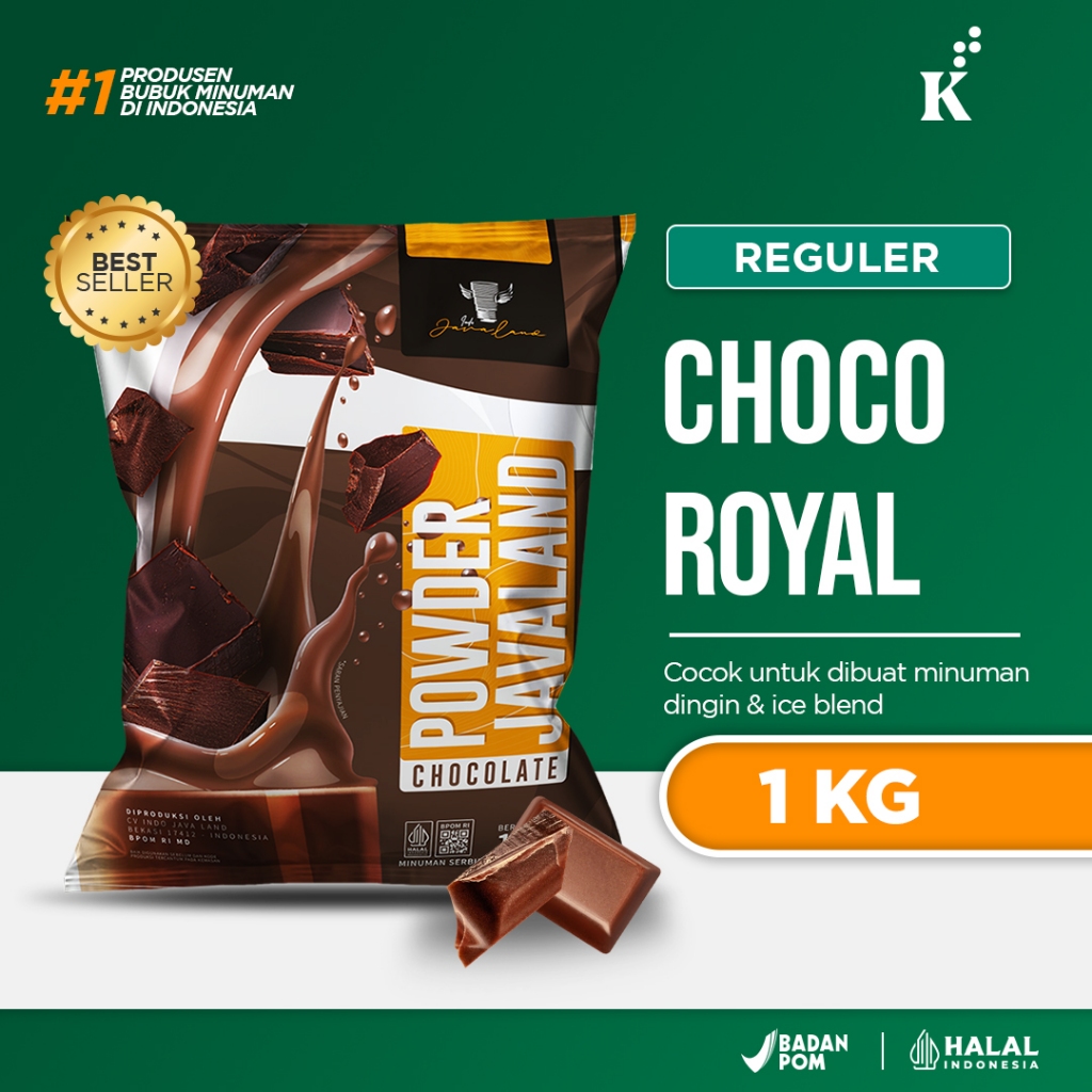 Jual Choco Royal (CHOCOLATE) Powder Minuman Reguler 1 Kg | Shopee Indonesia
