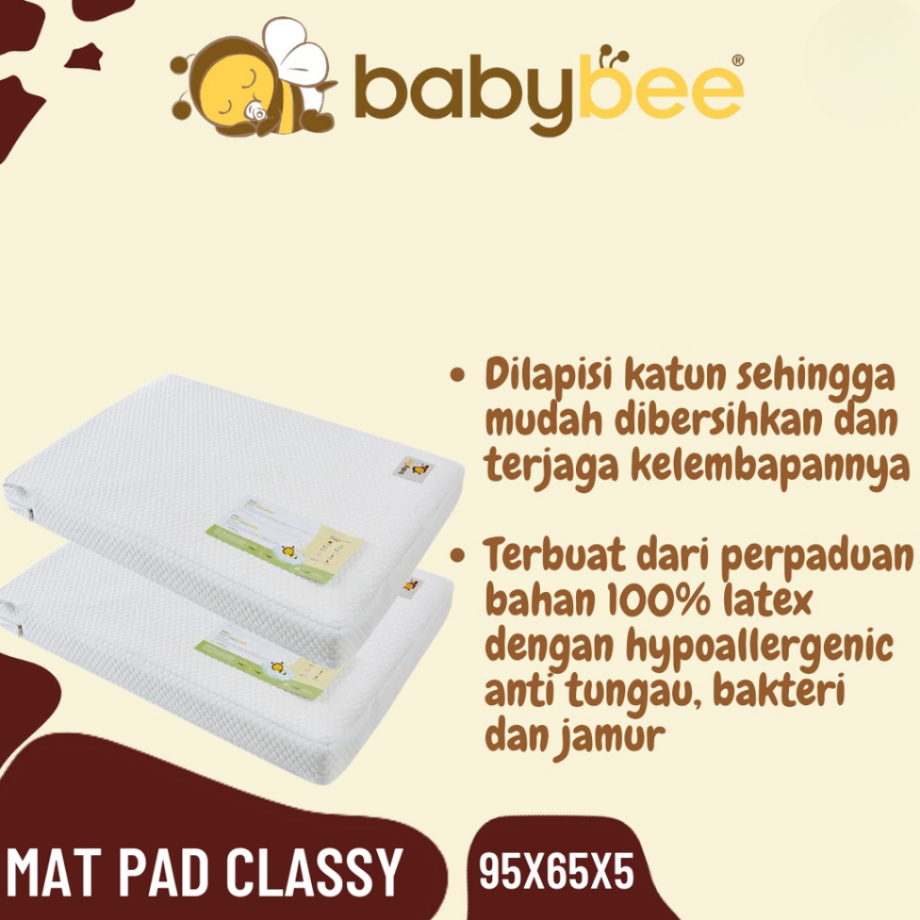 Jual Babybee Mat Pad Classy 95x65x5 - Kasur Bayi | Shopee Indonesia