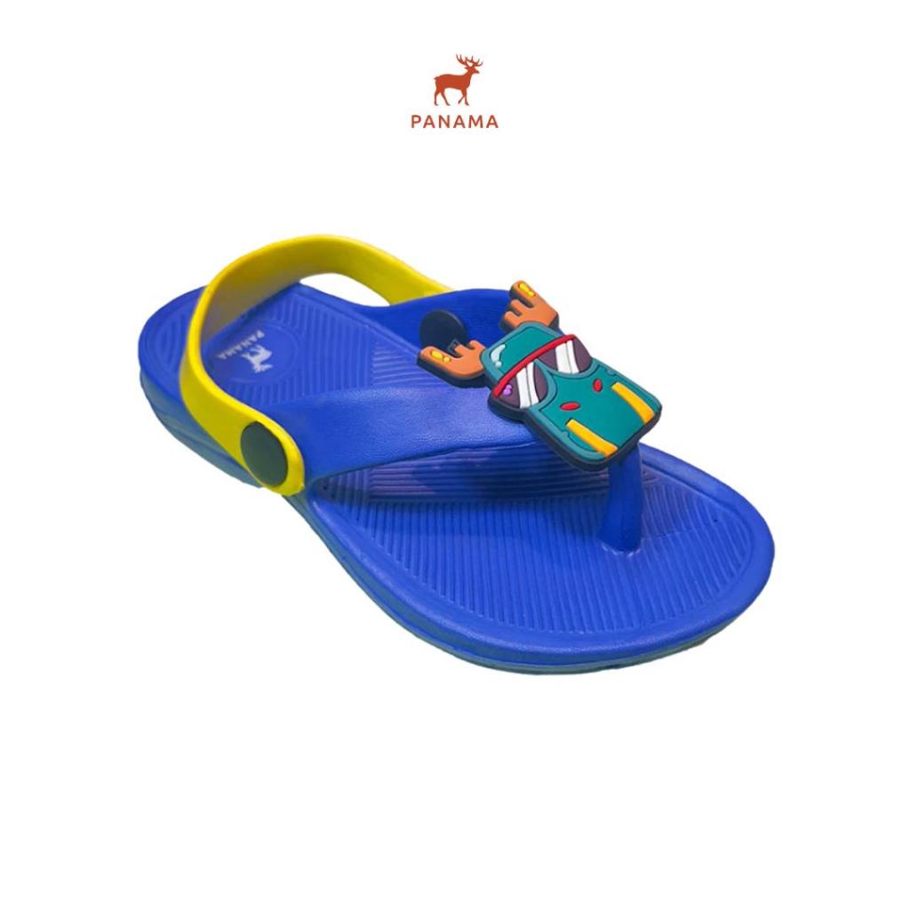 Jual Panama Mascot 01 Blue Sandal Jepit Anak Sendal Karet Pria Wanita ...