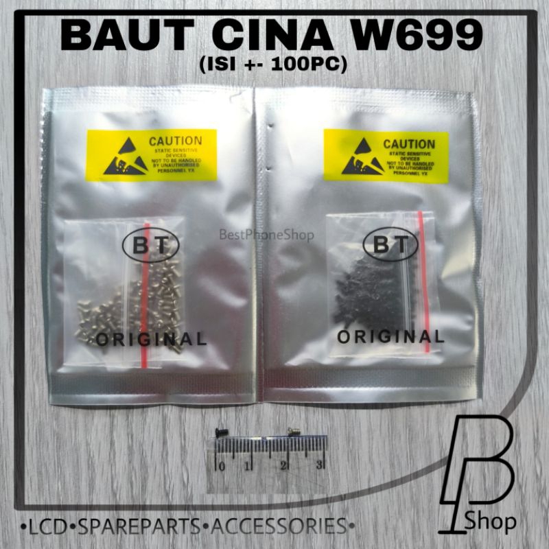Jual BAUT CINA W699 (BLACK/WHITE) | Shopee Indonesia