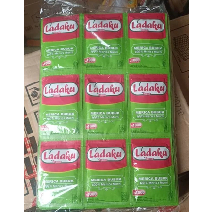 Jual Ladaku Merica Bubuk Sachet 2,5g ( 12 Bungkus ) | Shopee Indonesia