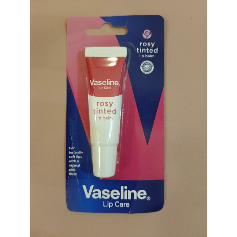 Jual VASELINE Lip Care Tinted Lip Balm Rosy Tinted Pencerah Bibir 10g | Shopee Indonesia
