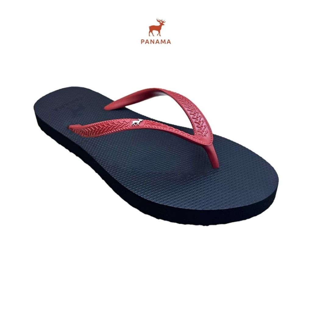 Jual Panama P-Power Women 07 - Black / Red - Sendal Karet Cewek Sandal ...