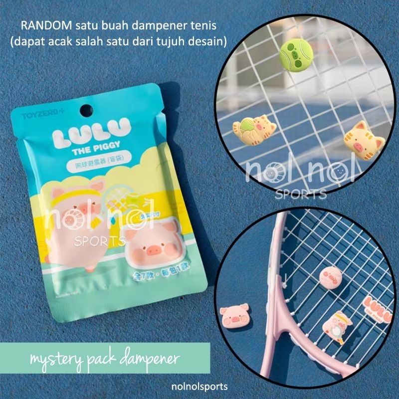 Jual NNS lulu the piggy dampener raket tenis damp anti getar vibration ...