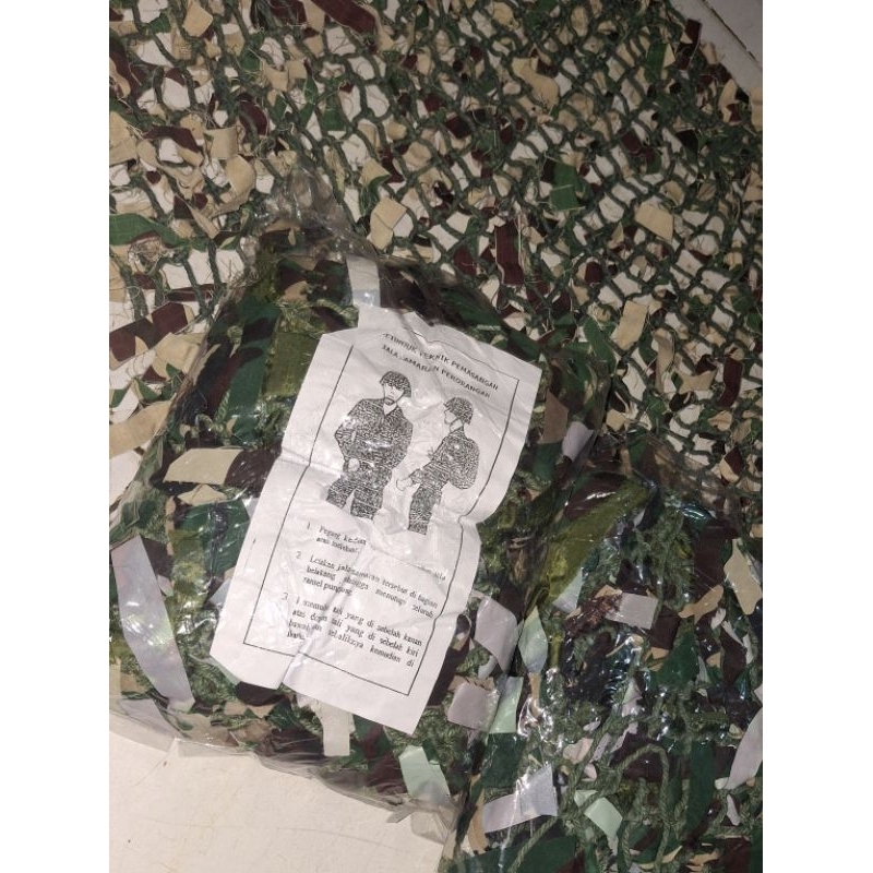 Jual Samaran Helm dan ransel standar TNI latihan militer | Shopee Indonesia