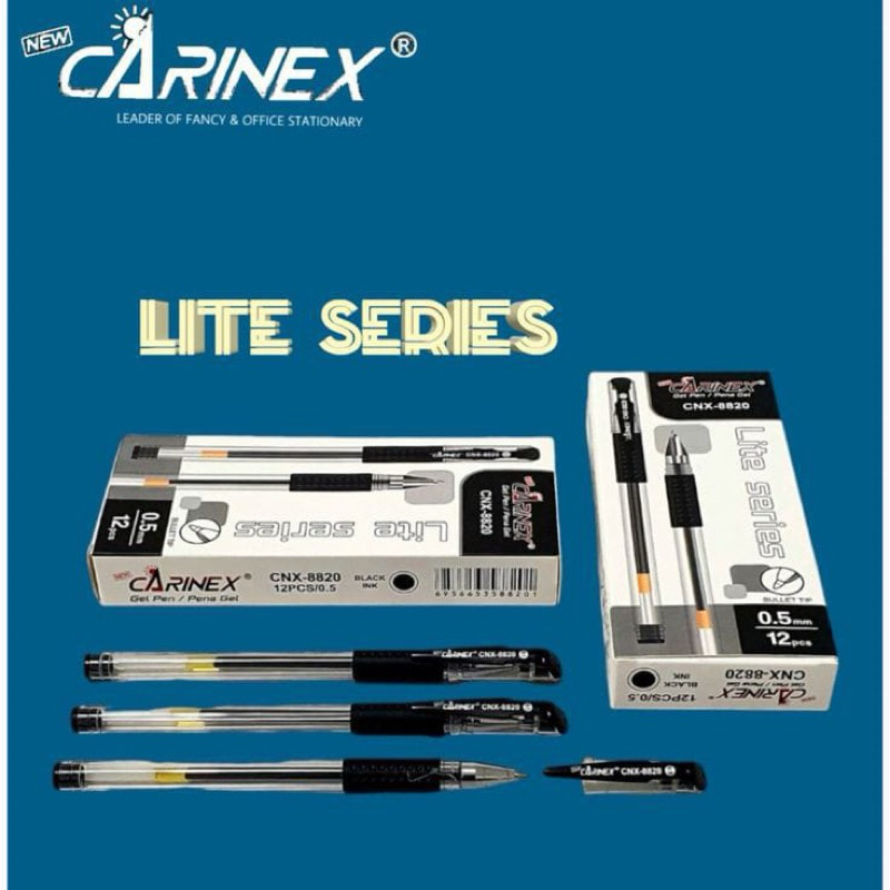 Jual Pulpen gel CARINEX 1 box isi 12 pcs | Shopee Indonesia