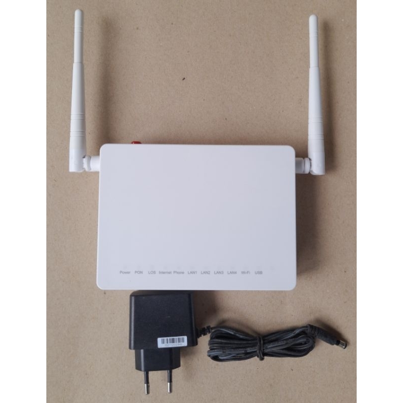 Jual Modem / Ont ZTE GPON F672Y Port BIRU Dual Band + Adaptor | Shopee ...