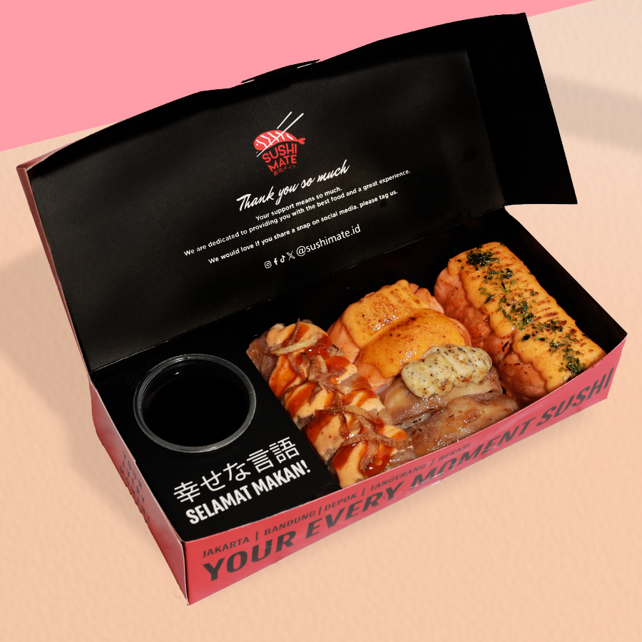 Jual Sushi Sultan Mate Platter (12 pcs) - Sushi Mate - Halal | Shopee ...
