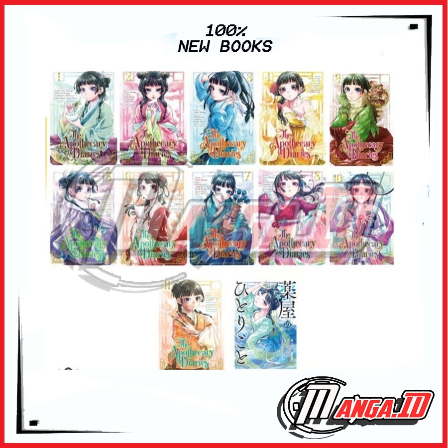 Jual Komik The Apothecary Diaries 12 book series, (English) - MangaID ...
