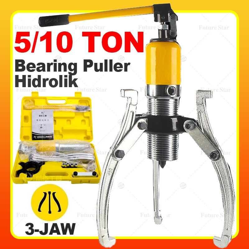Jual 5Ton/10Ton Inner Bearing Puller / 3 Jaw Integral Hydraulic Gear ...