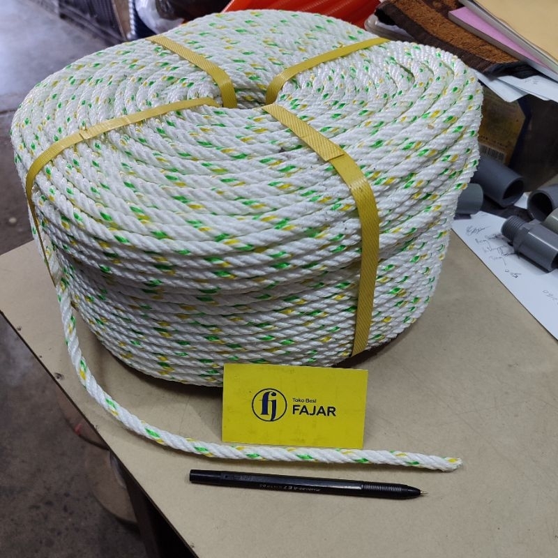 Jual Tali tambang plastik nylon nilon 8 mm tali jemuran ikat barang ...