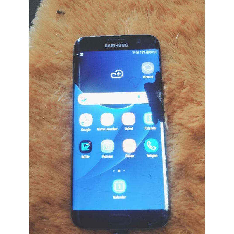 Jual frame Tulangan konektor cas speaker sensor lcd touchscreen Samsung s7 edge g935 | Shopee ...