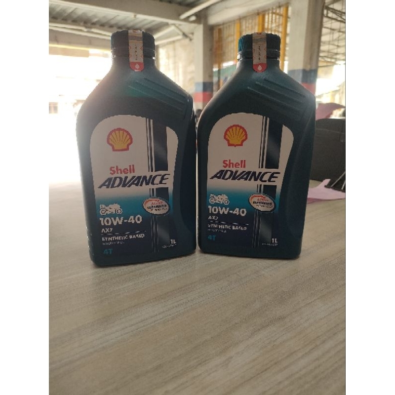 Jual OLI Mesin 4T Shell Advance Ax7 SAE 10W40 1000Ml | Shopee Indonesia