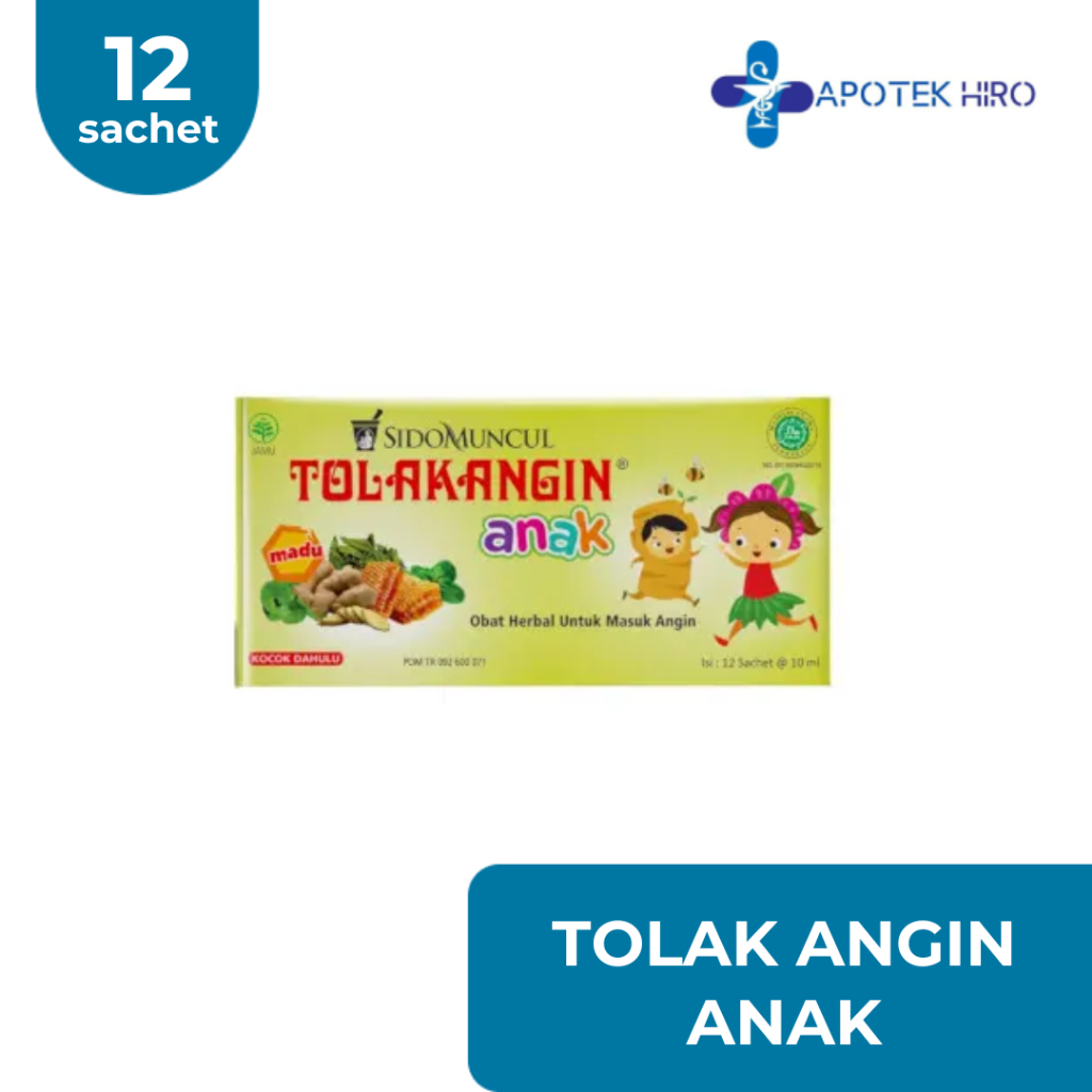 Jual TOLAK ANGIN ANAK MADU BOX 12 SCHT @ 10ML | Shopee Indonesia