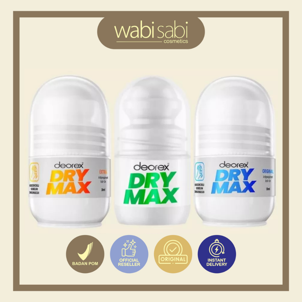 Jual DEOREX - DryMax Antiperspirant 30ml | Shopee Indonesia
