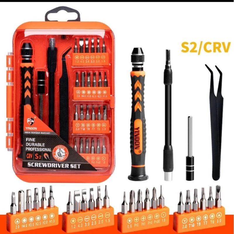 Jual Obeng Flexible 28pcs Obeng HP Laptop Elektronik Screwdriver Tools ...