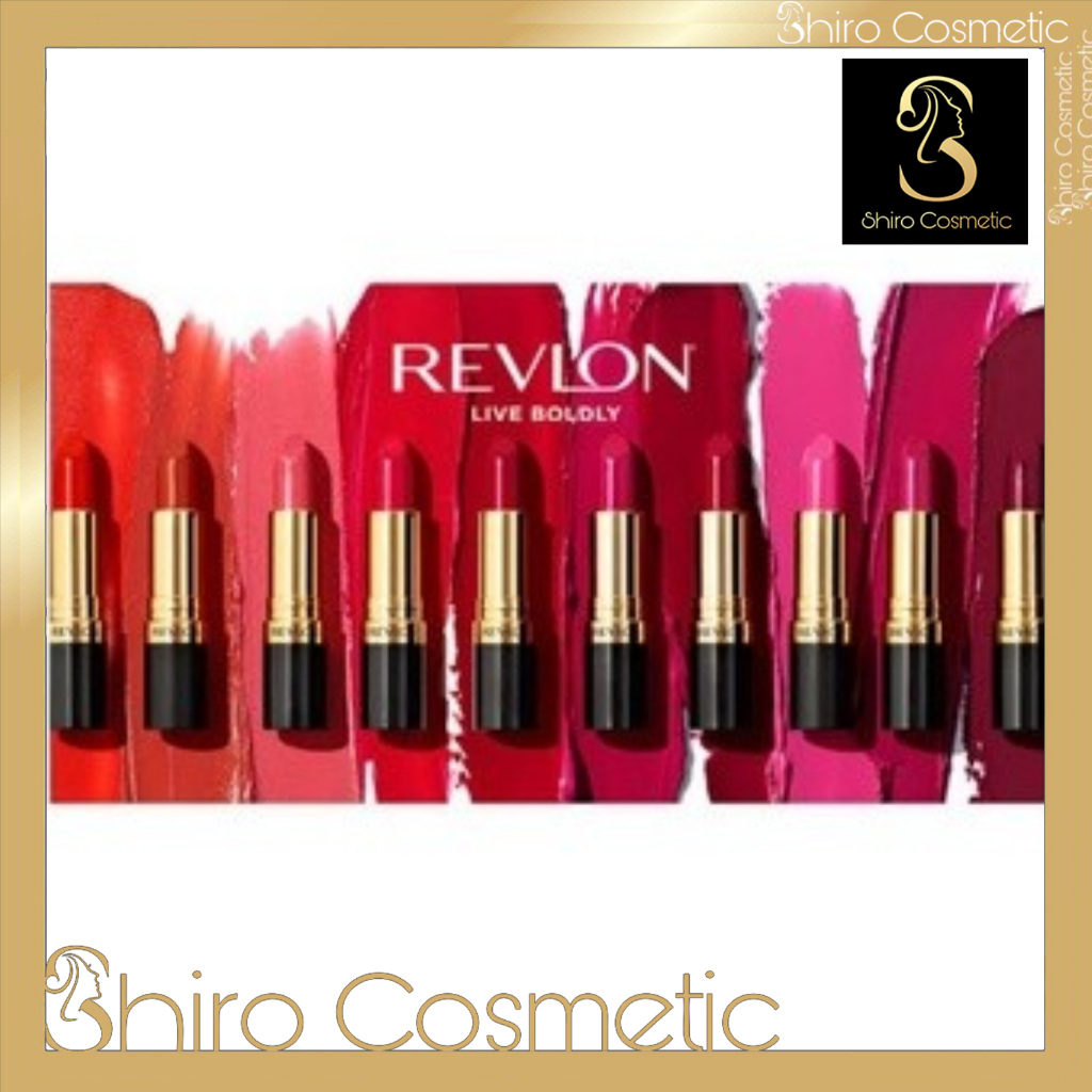 Jual Revlon SuperLustrous Lipstik (crème lipstick make up) | Shopee ...