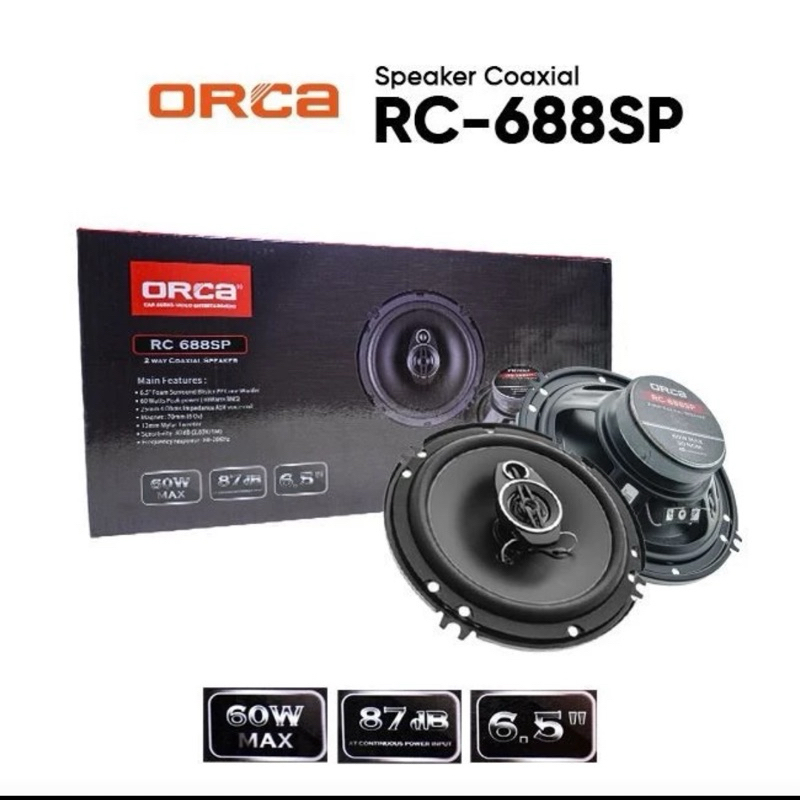 Jual Speaker 6inch ORCA 688 speaker mobil | Shopee Indonesia