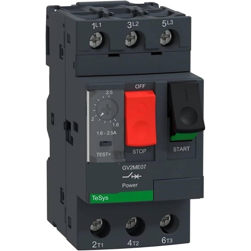 Jual GV2ME07 1,6 - 2,5a MOTOR SIRCUIT BREAKER SCHNEIDER GV2ME 07 ...