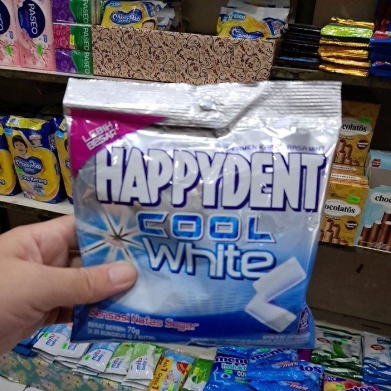 Jual Permen Happydent Cool White 70 Gram | Shopee Indonesia
