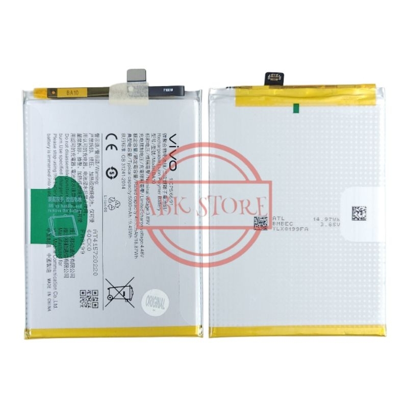 Jual BATERAI BA10 FOR VIVO Y17S BATTERY | Shopee Indonesia