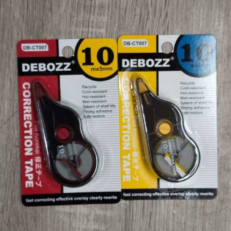 Jual correction tape debozz ct-007 harga per 1 pcs | Shopee Indonesia