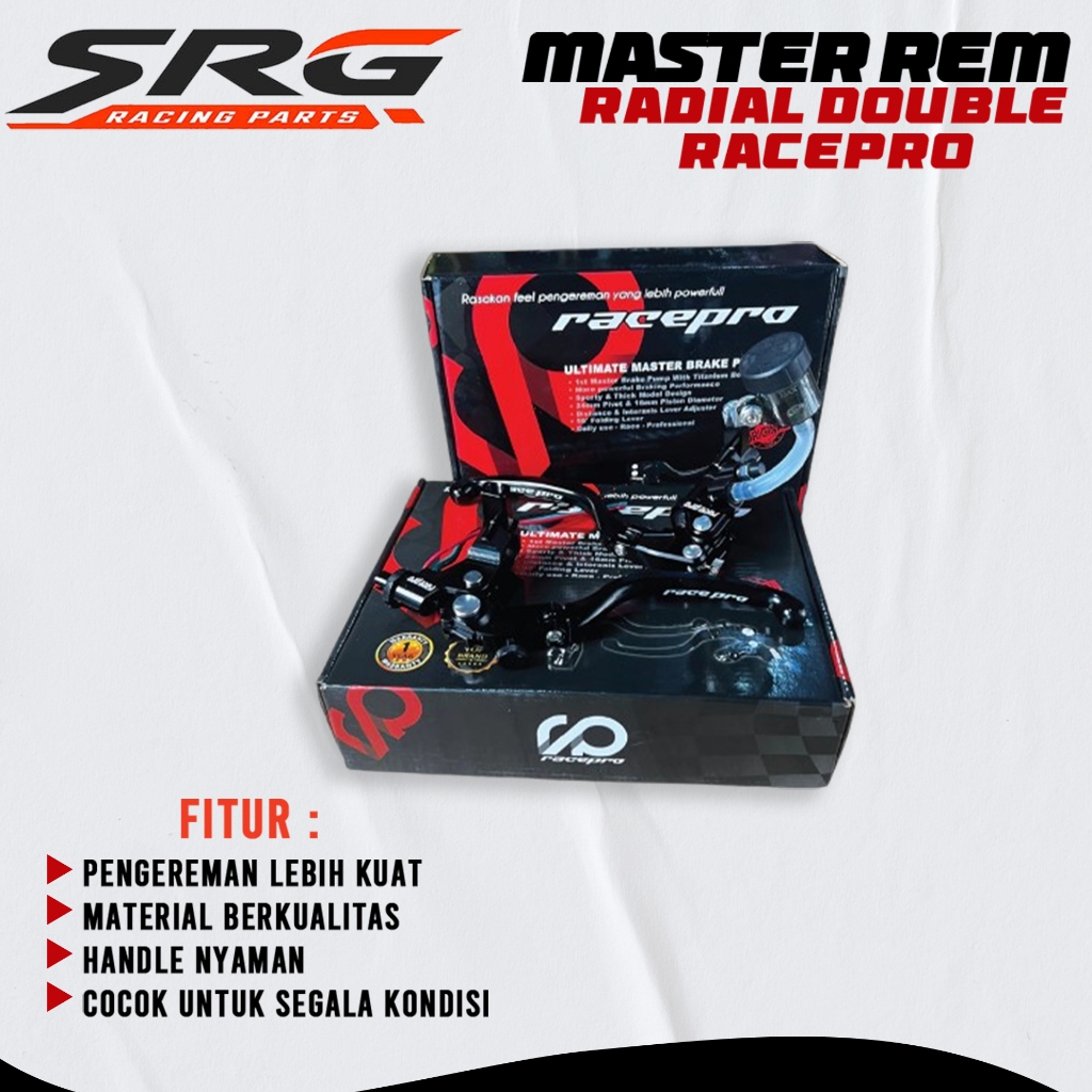 Jual MASTER REM RACE PRO V3 DOUBLE RADIAL ORIGINAL | Shopee Indonesia