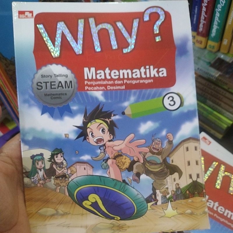 Jual buku komik why matematika penjumlahan dan pengurangan pecahan desimal 3 original | Shopee ...