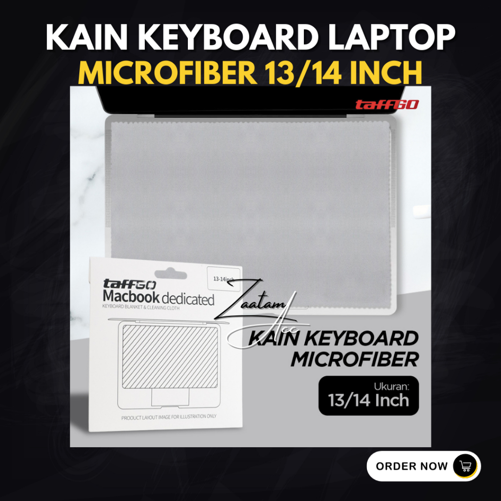 Jual TaffGO Kain Lap Keyboard Kain Pembersih Keyboard Laptop Cover Lap ...