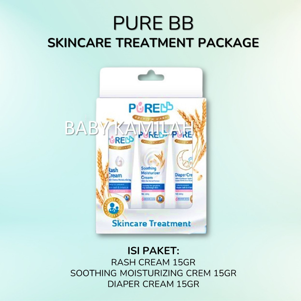 Jual PURE BB Skincare Treatment Set PURE Soothing Moisturizing Cream ...