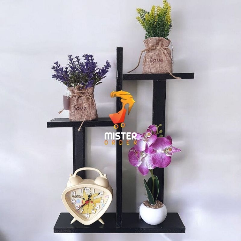 Jual RAK DINDING RKA00101 RAK SINGLE MINIMALIS MODEL 001 MINI - RAK ...