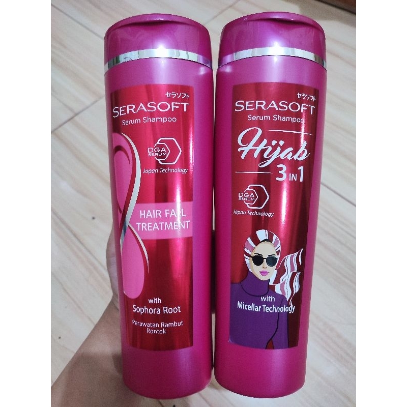 Jual SERASOFT Serum Shampoo 340ml (exp 2028) | Shopee Indonesia