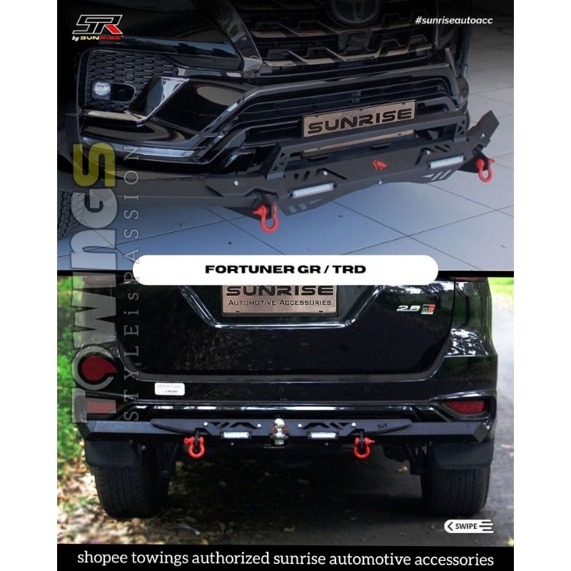 Jual Pelindung Bumper Towing Rhino Raptor by SR Hilux Rangga XL7 Ertiga ...