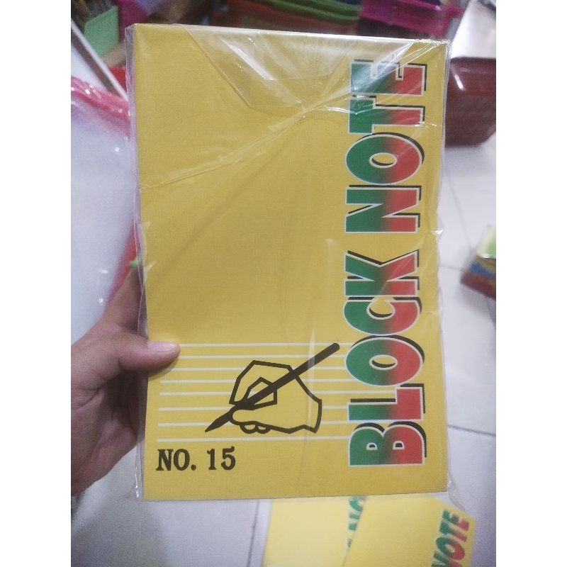 Jual (12pcs) BLOCK NOTE NO.15 grosir | Shopee Indonesia