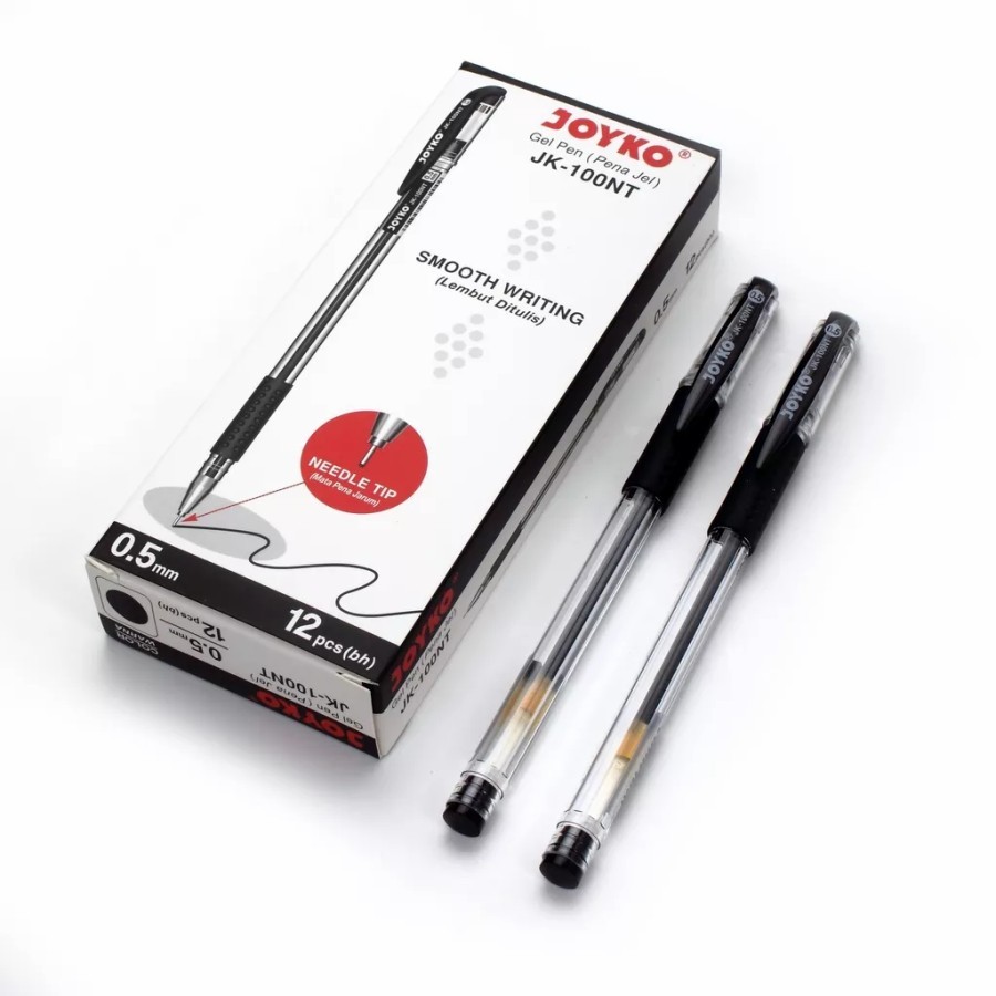 Jual JOYKO - Pulpen Gel Pen JK-100NT 0.5mm (hitam) | Shopee Indonesia