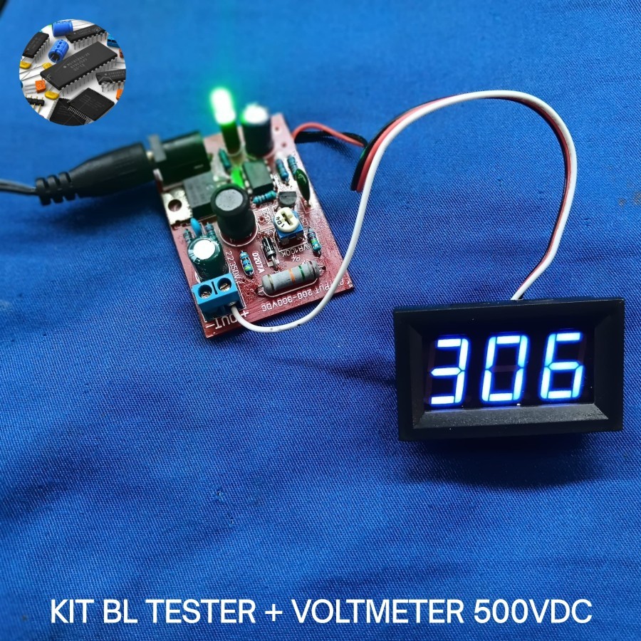 Jual Kit bl tester led tester volt meter 500v backlight led tv tester ...