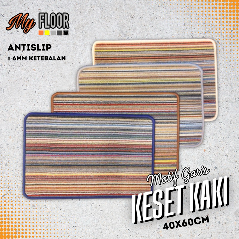 Jual Keset Kaki garis stripe Minimalis Lantai Kamar Mandi Dapur Pintu ...