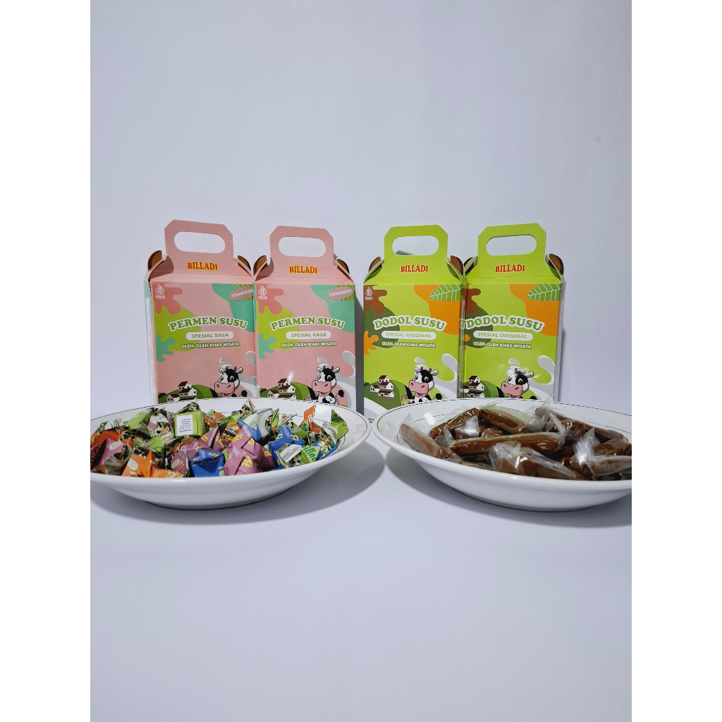 Jual Paket Permen Susu Stroberi & Dodol Original /Oleh Oleh KHAS Wisata ...
