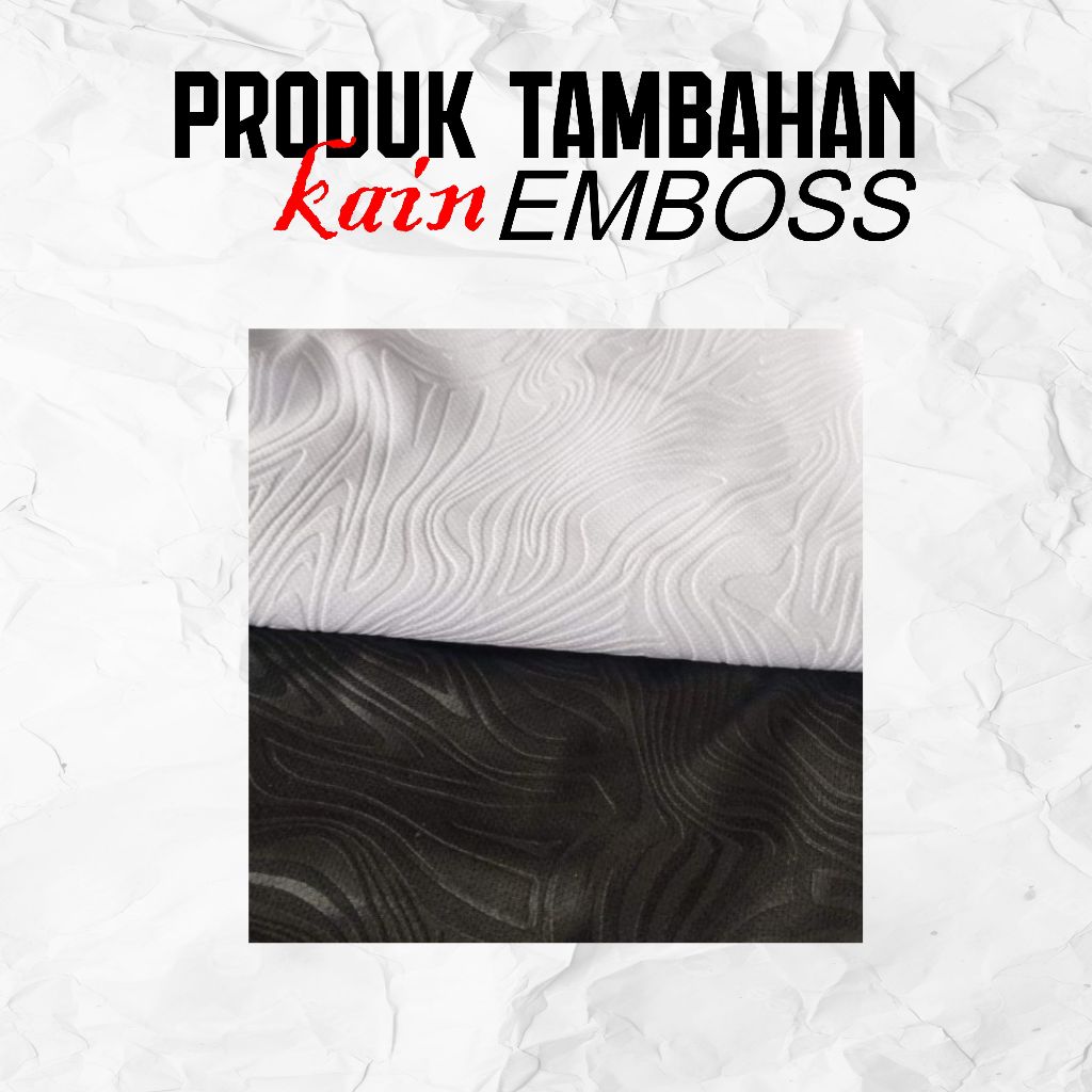 Jual PRODUK TAMBAHAN/ UPGRADE KAIN JERSEY DRYFIT EMBOSS PREMIUM ...