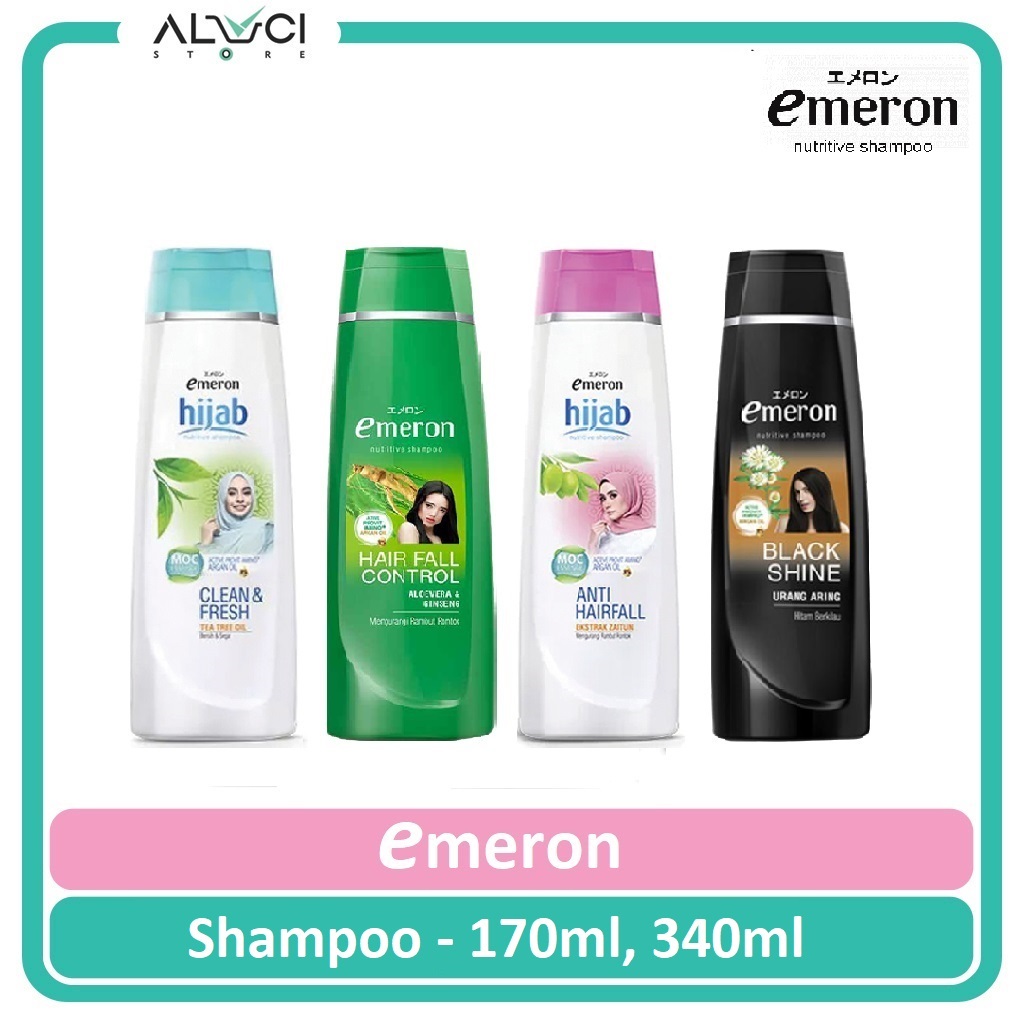 Jual Emeron Nutritive Shampoo Hijab Sampo 170ml | Shopee Indonesia